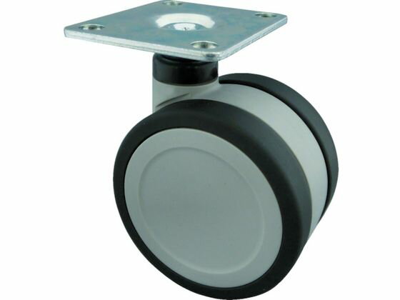 【商品説明】●医療機器用に開発設計された大型双輪ウレタンキャスターです。【仕様】●型番：KT75-P●許容荷重（daN）：75 ●許容荷重（kgf）：76 ●車輪径D（mm）：75 ●車輪幅（mm）：51 ●取付高H（mm）：98 ●取付座...