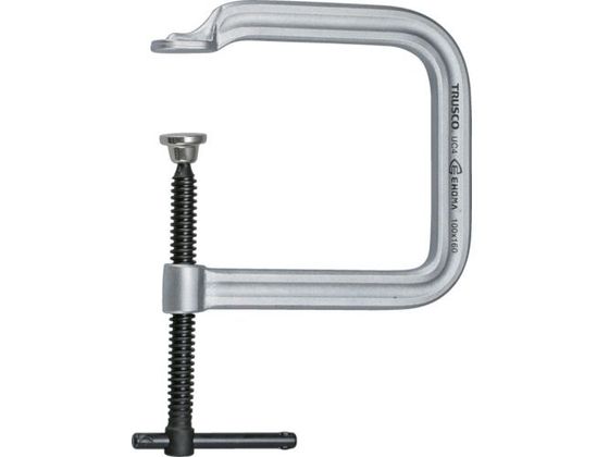【仕様】●型番：TC-150D●最大口開き（mm）：150●アゴ深さ（mm）：250●オネジ六角対辺（mm）：＊●締圧力（kN）：7．84●おねじ六角対辺（mm）：＊●最大クランプ範囲（mm）：＊●クロムメッキ●冷間圧延鋼材●締圧力は口開き...