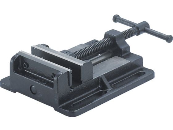 【仕様】●型番：FV-75●全長（mm）：160●幅（mm）：136●高さ（mm）：58●口幅（mm）：77●口開き（mm）：80●口深さ（mm）：30●取付寸法（mm）：110●締付力（kN）：8．0●本体：鋳鉄●口金：鋼材●底面の平面加...