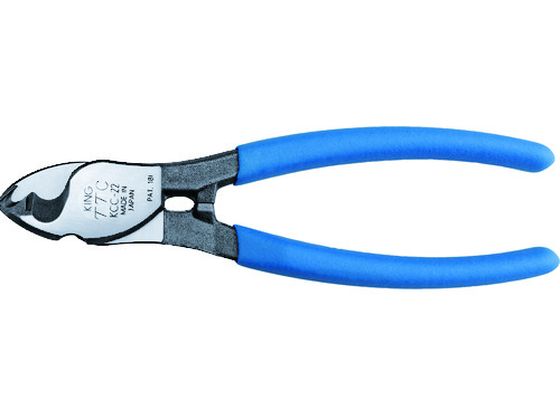 【商品説明】●ケーブルの切断、皮むきだけでなくハンドルを反転させることで外側被覆の切り込みと引き抜きもこなせるマルチツールです。【仕様】●型番：KCC-22●切断能力：IV線22［［MM2］］（直径9．2mm）●全長（mm）：162●機械構...