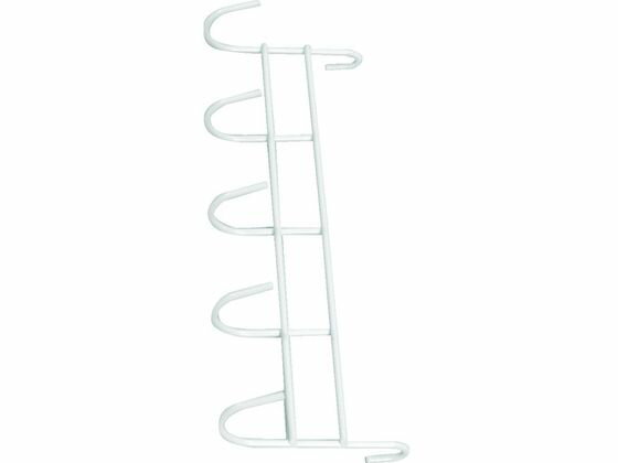 【商品説明】●メッシュパネルに取り付けて使用できます。●壁面や棚などに取り付けて、スペースを有効利用できます。【仕様】●型番：HF-52●フック長さ（mm）：30 ●縦（mm）：74 ●色：白 ●品名：5連フック ●幅（mm）：216 ●奥...