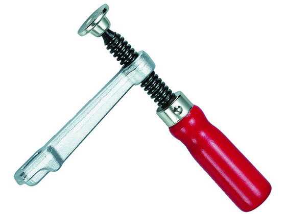 【商品説明】●L型クランプ（G、SG）用の、木ハンドルスペアです。【仕様】●型番：2512ASW●適合機種：フレーム寸法A：25．0mm、ふところ120mm●適合本体●レール幅（mm）：11．5●中炭素鋼（S45C）●木●PPパッドは付属し...