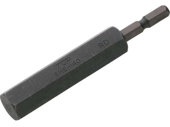 【仕様】●型番：EHB-140●対辺（mm）：14．0●全長（mm）：90●シャンク径：6．35mm●特殊合金鋼【備考】※メーカーの都合により、パッケージ・仕様等は予告なく変更になる場合がございます。【検索用キーワード】TOP電動ドリル用ヘ...