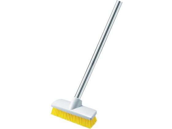 【商品説明】●毛が抜けにくく、ヘッドにねじやリベットを使用していないねじ込み式デッキブラシです。●オートクレーブ、次亜塩素酸ナトリウム消毒処理による器具の衛生管理が可能です。【仕様】●型番：CL678-240U-MB-Y●色：黄　●幅（mm...