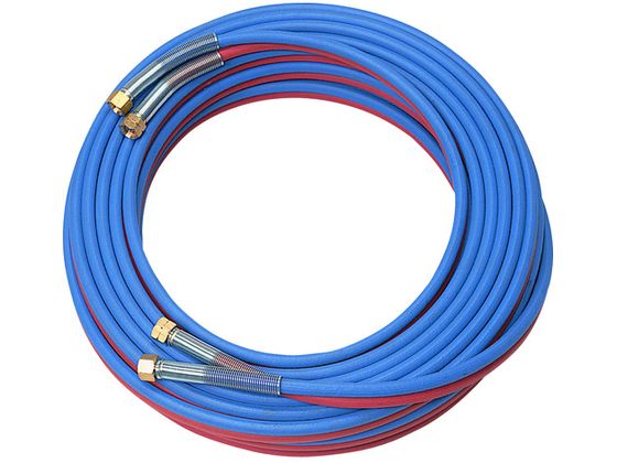 【仕様】●型番：HN-20N●ホース長さ（m）：20　●タイプ：袋ナット（M16−1．5）付　●常用圧力（MPa）：0．99　●ホース内径（mm）：5●ホース内径：5mm　●新JIS（K6333）規格品　●最高使用圧力：0．99MPa　●耐...