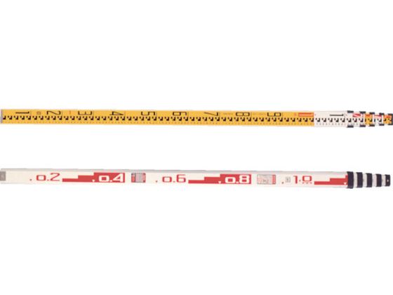 【商品説明】●段数の少ない軽量スタンダードタイプです。●ISO対応の高品質アルミスタッフです。●トレーサビリティ体系図、校正証明書、検査証明書の発行ができます。【仕様】●型番：SUN33●タイプ（段）：3　●縮長〜全長（mm）：1146〜3...