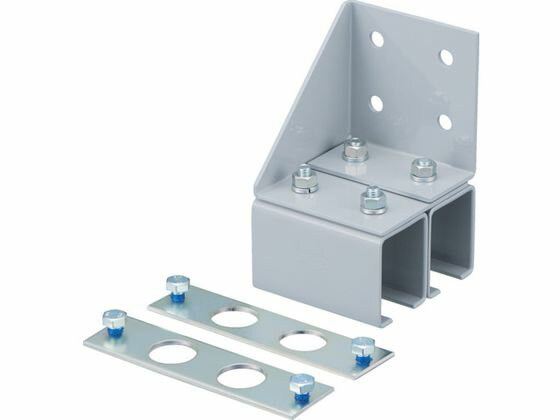 【商品説明】●ハンガーレールを天井や壁に取り付ける一般的な受けです。【仕様】●型番：N10-SBT2●適用レール：N10−HR ●品名：ドアハンガー用横継受二連●推奨取付ねじ：M8●スチール（SPHC）●受金具、継受金具の取り付けピッチは4...