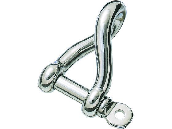 【商品説明】●90度ひねっているので角度を変えることができます。【仕様】●型番：B-1240●ねじ径：M5　●使用荷重（kN）：0．88　●B（mm）：10　●D（mm）：5　●L（mm）：23．5　●d（mm）：10●ステンレス（SUS3...
