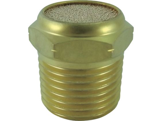 【商品説明】●小型バルブやパイロットエアの排気用、省スペースマフラとして、場所をとりません。また、圧力解放目的に最適です。【仕様】●型番：CSB-04F●減音量（dB）：20以上　●有効断面積（［［MM2］］）：14．0　●処理空気流量（［...