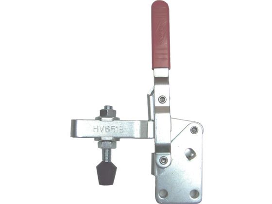 【仕様】●型番：KC-HV651B●製品刻印：HV651−B●全長（mm）：222●締圧力（kN）：3．4●付属ボルト径：M10×59（RBT−10）●クランプアーム移動角度（°）：106●ハンドル操作角度（°）：58●全高（mm）：222...