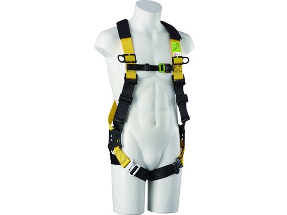 【商品説明】●ソフトなベルトと肩パッドを装備しています。●両腿にワンタッチバックルを採用した「Easy Harness Neo」の上位モデルです。【仕様】●型番：EHCN-10A-L●サイズ：L ●色：イエロー／ブラック ●腿バックル：ワン...