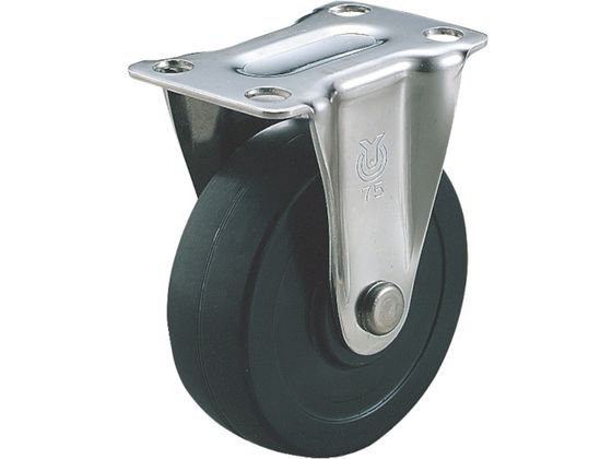 【商品説明】●走行性、耐荷重性を備えた標準的な軽・中量荷重用キャスターです。運搬台車やロールボックスパレット、その他一般作業用に数多く使用されている標準寸法のキャスターです。●自在旋回部はダブルベアリングを採用しています。【仕様】●型番：T...