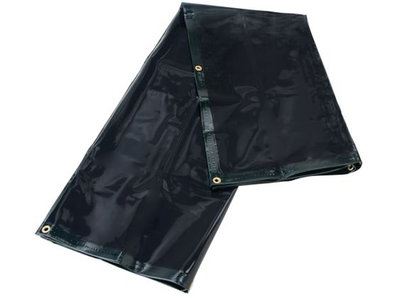 【仕様】●型番：A-3-GN●厚さ×幅×長さ（mm）：0．35×1970×1970　●色：緑　●ハトメピッチ（mm）A：482　●ハトメピッチ（mm）B：482　●ハトメ数：16●（公財）日本防炎協会防炎性能試験番号取得済AT860027●...