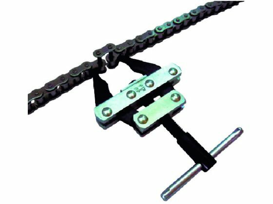 【商品説明】●チェーンを接続する時に使用し、迅速、簡単に出来るよう設計されています。【仕様】●型番：CPL80●使用チェーン：80〜240　●L（mm）：145　●A（mm）MAX：250　●C（mm）：25　●D（mm）：23〜135●チ...