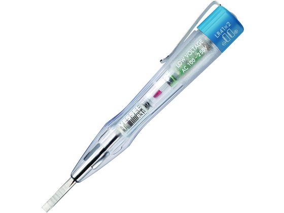 【商品説明】●電気配線、コンセントの通電チェック、およびAC活線側／アース側の極性判別。配線回路の導通チェック。※必ず通電していないことを確認の上、チェックしてください。●簡単に通電チェックや配線回路の通電が確認できるLED付検電ドライバー...