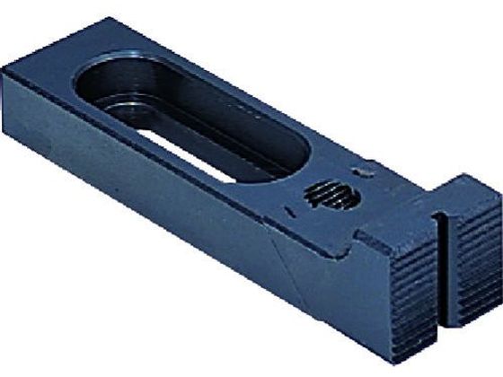【商品説明】●ワークをサイドから固定します。【仕様】●型番：TC-3B●入数：2個●長さ（mm）：180●適合ボルト：M20●幅（mm）：46●高さ（mm）：24●口高（mm）：36●2個1組●スチール（S50C）●処理：焼き入れ（35〜4...