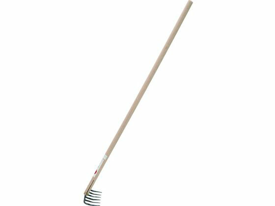 【商品説明】●掻き分けやすく、草切れを良くするために四角錐状の爪の角を正面向きに設計しています。●土も掻き分ける頑丈な爪で、草掻きや土ならしと幅広く使える草掻きレーキです。【仕様】●型番：AD-801●全長（mm）：1350　●爪数（本）：...