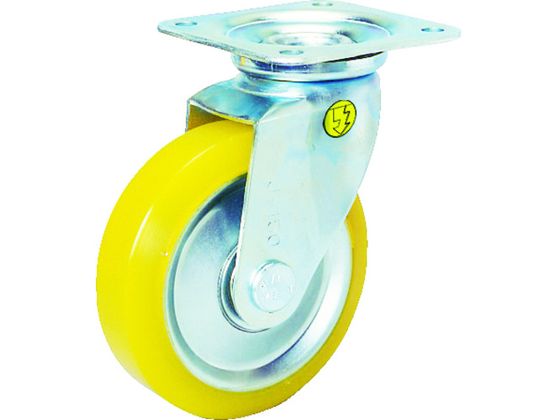 【商品説明】●車輪には導電性素材を使用しているため摩耗しても均一に効果が持続します。●EUW車輪は強度に自信の独自開発ボックススタイルを採用しています。●カーボン素材未使用で、床面に跡がつきません。【仕様】●型番：EUWJ-130●許容荷重...