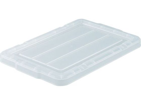【商品説明】●フタをした状態でも外しても積み重ねが可能です。●軽量のため、持ち運びが容易です。●全面ベタ目の多目的通箱として、あらゆるシーンで汎用的に使用できます。【仕様】●型番：THC-1324BF●色：透明　●外形寸法（mm）間口：44...