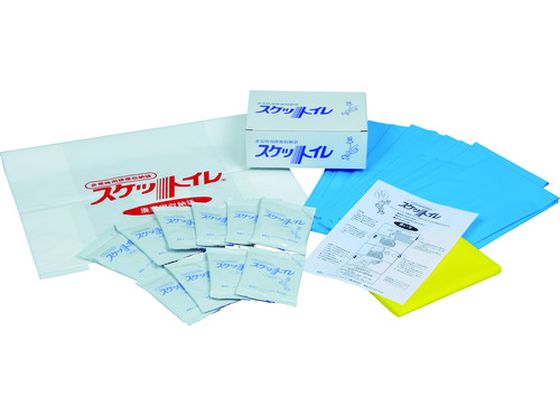 【仕様】●型番：S10C●入数：1S●外箱寸法（mm）：130×210×7．50●ニッソーファイン　●スケットイレ●薬剤10袋、排便収納袋10枚、廃棄用収納袋1枚、便器セット1枚【備考】※メーカーの都合により、パッケージ・仕様等は予告なく変...