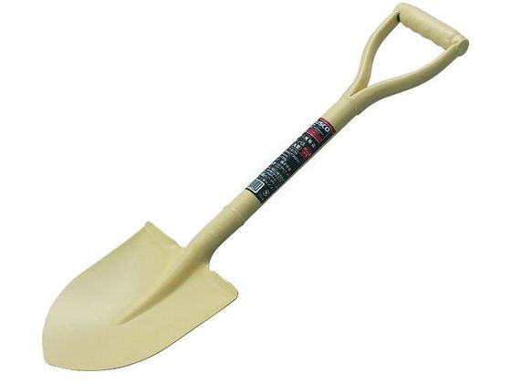 【仕様】●型番：TPS-650R●刃先形状：丸形　●刃先幅（mm）：165　●刃先長（mm）：230　●全長（mm）：650●板厚：1．6mm　●焼付塗装●刃先：ショベル鋼板（S50C）　●柄：ハイテンパイプ鋼【備考】※メーカーの都合により...