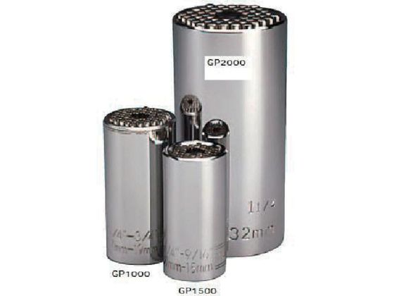 【仕様】●型番：GP2000●全長（mm）：86●対辺寸法（mm）：11〜32●差込角：12．7mm（1／2）●外径（mm）：43●使用範囲（mm）：11〜32●グリッパーのトルクは248Nm（18mm時）●合金鋼●2000kg／［［CM2...