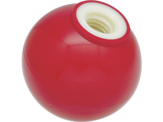 【仕様】●型番：P−TPB25−6R●外径（mm）：25　●ねじ寸法：M6×1．00　●ねじ深さ（mm）：14●芯金なしタイプ●ABS樹脂●接着剤使用の際はABS樹脂対応のものをご使用ください。●ねじ部がテーパーになっておりますので途中固く...