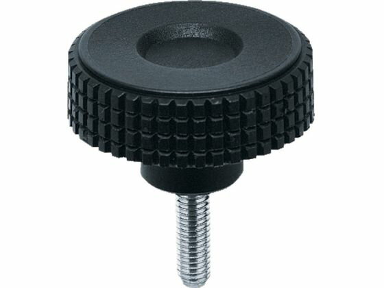 【仕様】●型番：GK30X10N●外径（mm）：31　●ノブ高さ（mm）：24　●ねじ寸法：M5×0．80　●ねじ長さ（mm）：10　●耐熱温度（℃）：90℃●おねじタイプ●ノブ：ポリプロピレン（PP）　●おねじ：スチール【備考】※メーカー...