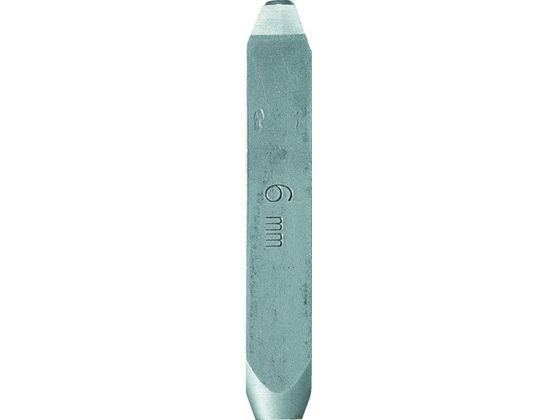 【仕様】●型番：SKD-60-3●文字：3●寸法（mm）：6．0●炭素鋼（S45C）先端焼入●数字6・9は共通です。TNは・（点）です。【備考】※メーカーの都合により、パッケージ・仕様等は予告なく変更になる場合がございます。【検索用キーワー...