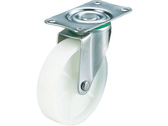 【商品説明】●耐水性、耐食性に優れたオールステンレス製金具を使用した標準的な小型キャスターです。●食品、薬品などを扱う水回りやサビを嫌う場所に最適です。【仕様】●型番：SUS-E-75N●許容荷重（daN）：50 ●許容荷重（kgf）：51...