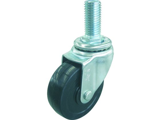 【商品説明】●厨房機器やワゴンなどで広く使用されています。●走行性、耐荷重性を備えた標準的な小型キャスターです。【仕様】●型番：ST-75RH-W3/4-40●許容荷重（daN）：60 ●許容荷重（kgf）：61．2 ●車輪径D（mm）：7...