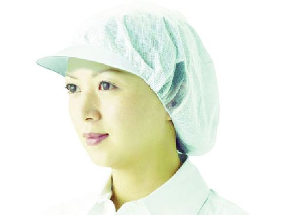 【商品説明】●帯電効果があります。●軽作業、対面販売などに使用可能です。【仕様】●型番：TTCT-M●入数：10枚●色：ホワイト ●サイズ：M●髪の毛（短髪など）のつき抜け防止 ●使い捨て式●ポリプロピレン（PP）●火気の近くでの着用は避け...