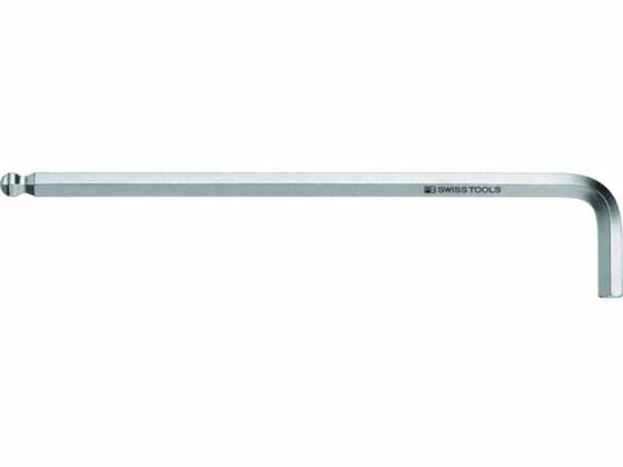 【仕様】●型番：212ZL-7/64●対辺寸法（インチ）：7／64●首下寸法（mm）：18●全長（mm）：105●適合キャップスクリュー：−●適合セットスクリュー：−●特殊鋼●表面処理：ニッケルクロムメッキ●ボール部では本締めできません。【...