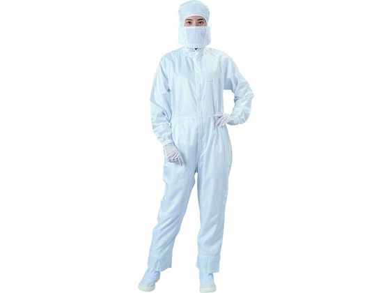 【商品説明】●超導電性加工繊維を使用しています。　●3／2の綾織生地を使用して着衣快適性を高めました。【仕様】●型番：BSC−11032−W−L●色：ホワイト　●サイズ：L　●着丈（cm）：154　●ウエスト（cm）：76〜86　●股下（c...
