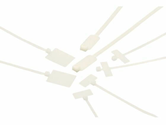 【商品説明】●ワイヤーやケーブルなどの識別と結束を同時にできます。●必要な情報は書き込みスペースにマーカーペンや刻印機ラベルなどで表示できます。●印字したラベルを貼り付けることもできます。【仕様】●型番：PLM2M-C●入数：100本●色：...