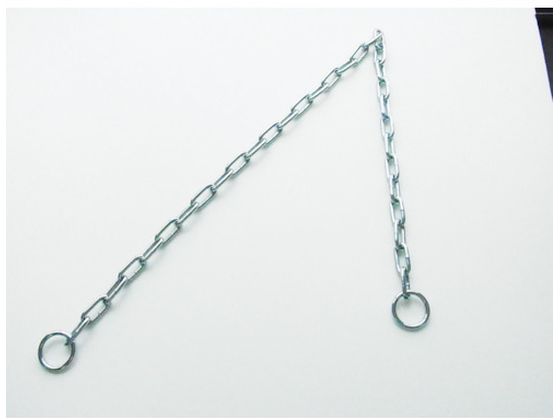【商品説明】●線径4．8mmのチェーンの両端にリングが付いています。【仕様】●型番：S-114●全長（mm）：450●スチール ●表面処理：ユニクロメッキ仕上げ【備考】※メーカーの都合により、パッケージ・仕様等は予告なく変更になる場合がござ...