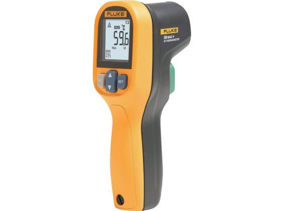 【仕様】●型番：59MAX-PLUS●測定温度範囲（℃）：−30〜500　●温度最小表示（℃）：0．1　●電源：単3乾電池×1本（付属）　●放射率：0．1〜1．00　●距離測定範囲比（D対S）：10：1●幅×奥行×高さ：50×80×156m...