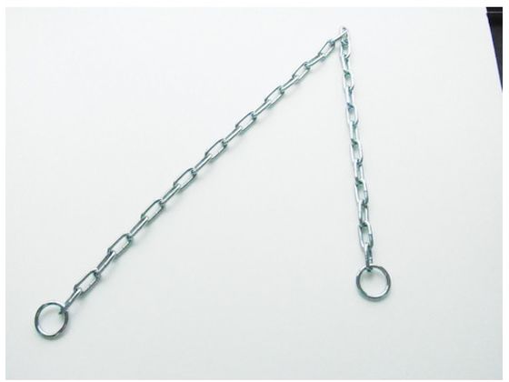 【商品説明】●線径4．8mmのチェーンの両端にリングが付いています。【仕様】●型番：S-117●全長（mm）：1200●スチール ●表面処理：ユニクロメッキ仕上げ【備考】※メーカーの都合により、パッケージ・仕様等は予告なく変更になる場合がご...
