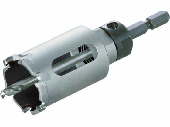 【商品説明】●デュアルホールカッターの六角軸シャンクタイプです。●40mmのロング刃長です。●複合材も一発で穴あけができます。【仕様】●型番：DHS22●シャンク：六角軸●シャンク径（mm）：6．35●刃径（mm）：22●適合機種：電気ドリ...