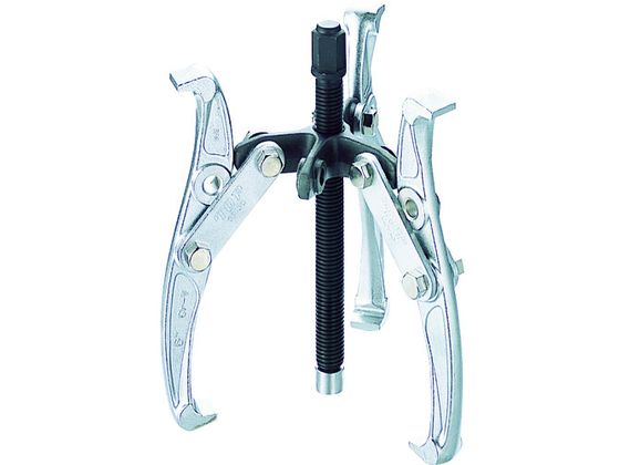 【商品説明】●3点に平均した引抜き力が働く、プーリ抜き工具です。●使用場所により、2本爪・3本爪としても使い分けができるので大変便利です。●入念な加工と完璧な熱処理により優れた耐久性を誇ります。【仕様】●型番：GP3-75●適用プーリ（mm...
