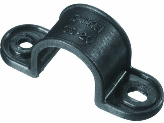 【商品説明】●両側止めサドルです。【仕様】●型番：SS32●色：黒　●寸法（mm）A：68　●B（mm）：20　●P：52　●φd×l：5×7●使用周囲温度：−20〜100℃　●適合サンフレキROBO：NS、NP、NF●ポリアミド6【備考】...