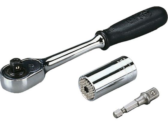 【仕様】●型番：GP5000●入数：1S●セット内容：グリッパー（GP1000）、ラチェットハンドル、アダプター●セット内容（点）：3●グリッパーのトルクは248Nm（18mm時）●合金鋼●2000kg／［［CM2］］以上のインパクトレンチ...