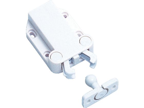 【商品説明】●ワンタッチ操作で扉の開閉ができます。●扉を開けるときは、指先で扉を軽く押すだけで開きます。閉時はアームがストライカーをしっかりキャッチし扉を保持します。●ストライカーは中心から3mmの範囲で可動するので本体に対してセンタリング...