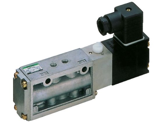 【仕様】●型番：4F210-08-AC200V●有効断面積（［［MM2］］）：15　●接続口径：Rc1／4　●電源（V）：AC200　●使用圧力（MPa）：0．1〜1　●使用流体：空気　●音速コンダクタンス（C［dm［［の3乗］］／（S・b...