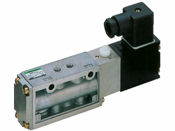【仕様】●型番：4F310-08-AC100V●有効断面積（［［MM2］］）：19．5　●接続口径：Rc1／4　●電源（V）：AC100　●使用圧力（MPa）：0．1〜1　●使用流体：空気　●音速コンダクタンス（C［dm［［の3乗］］／（S...