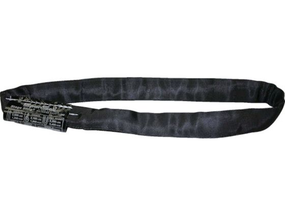【商品説明】●表面布が黒色のためステージでは目立ちにくくなっております。●高品質軽量ラウンドスリングでトラスにしっかり柔らかく巻きつきます。●折り長さ0．5m〜8mまで製作可能です。【仕様】●型番：RS-B-2T-3M●最大使用荷重（t）：...