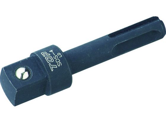 【商品説明】●ハンマードリルなどに装着して、12．7mm差込角のソケットが使用できます。●接着系アンカー施工時やボルト・ナットの締め緩めに適しています。【仕様】●型番：SDS-4●差込角（mm）：12．7●軸寸法（mm）：10●全長（mm）...