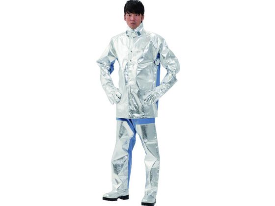 【商品説明】●アラミド100％の製品よりも耐熱・耐炎性能に優れています。●柔軟でアルミ剥離が起こりにくく、着やすいうえに洗濯可能です。【仕様】●型番：5021-M●サイズ：M ●ウエスト（cm）：83 ●ヒップ（cm）：108 ●股下（cm...
