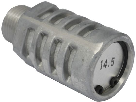 【仕様】●型番：BN-2600-15●減音量（dB）：18　●有効断面積（［［MM2］］）：80　●接続口径：R1／2　●全長（mm）：65．0　●使用流体：圧縮空気　●外径（mm）：33●使用圧力：1MPa　●流体温度：5〜60℃　●材質...