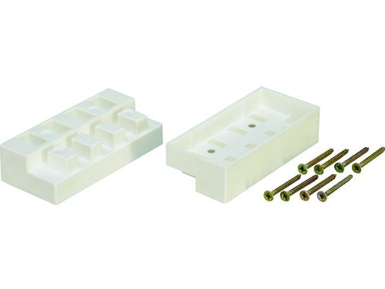 【商品説明】●2×4材を使って空間を利用し収納スペースにします。●ライフスタイルにあわせて自分好みにアレンジできます。●2×4材をジョイントします。【仕様】●型番：GTSJ-944W●入数：1組●セット内容（個）：上部用 下部用 ●色：ホワ...